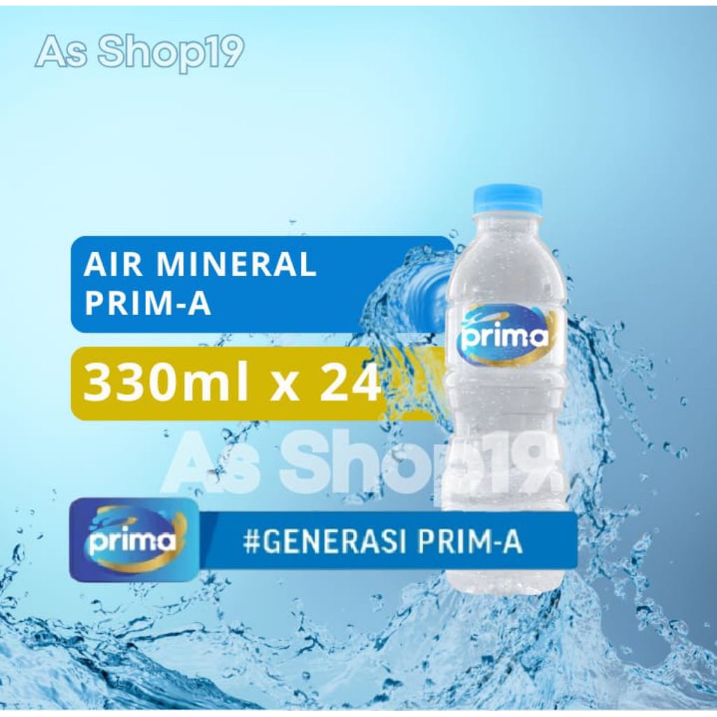 Jual Air Mineral Prima 330ml isi 24 botol - Kemasan Botol Pelastik | Shopee Indonesia