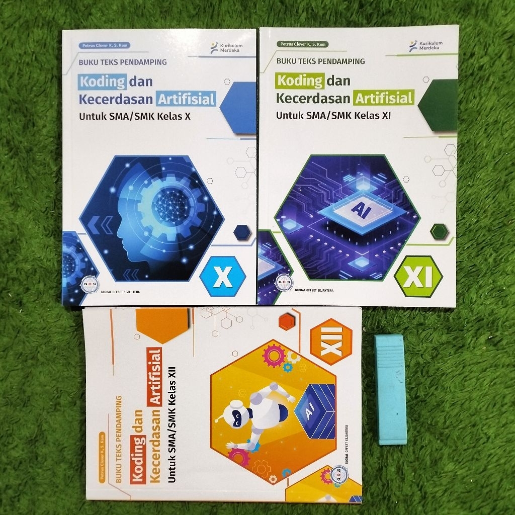 Jual ORIGINAL BUKU TEKS PENDAMPING KODING DAN KECERDASAN ARTIFISIAL ...