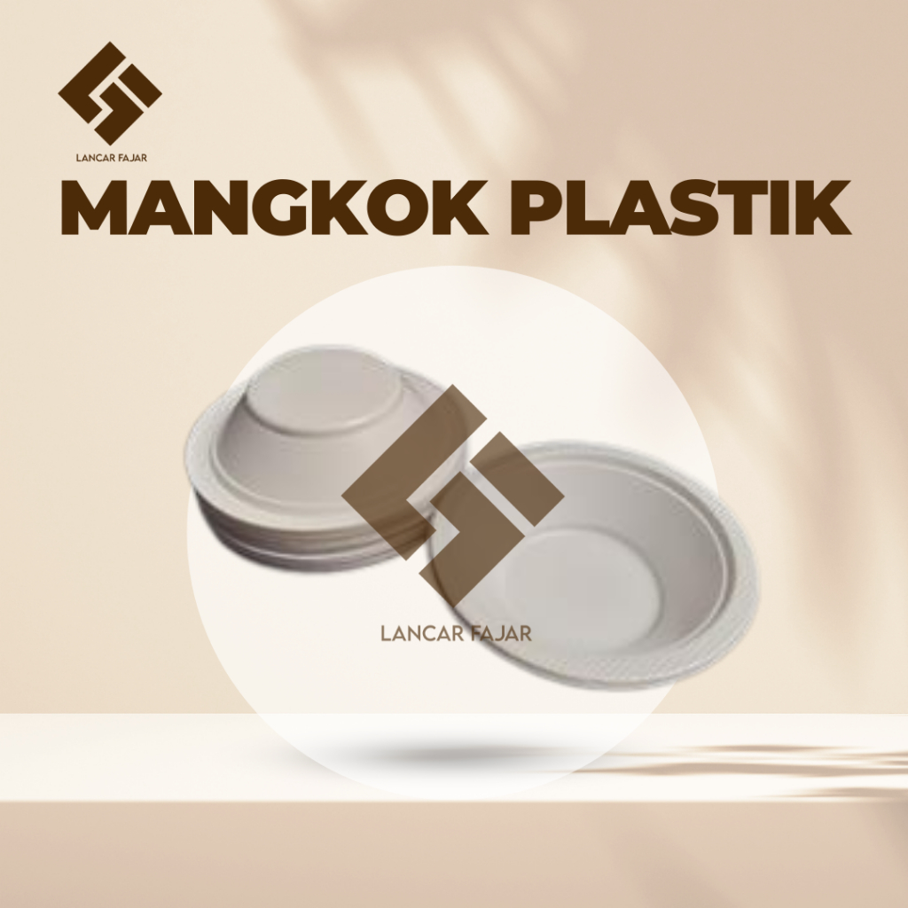Jual [Isi50] Mangkok Plastik M5 M6 M7 Uk 5 6 7 PET / Mangkok Mangkuk ...