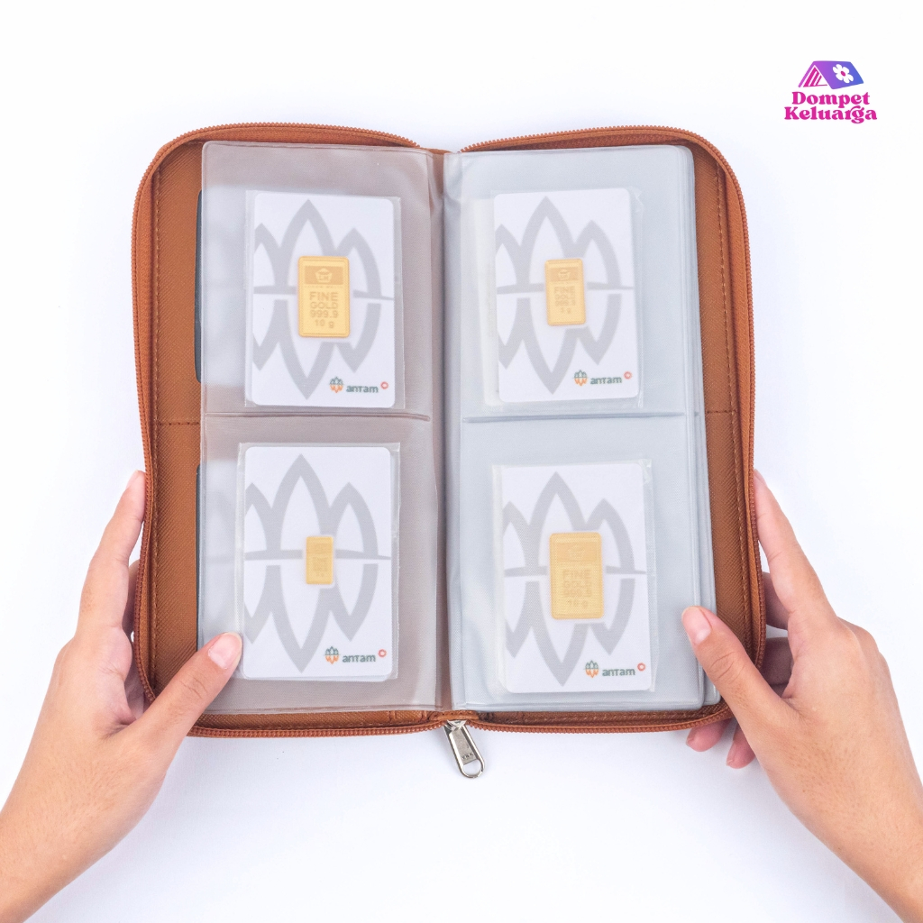 Jual Dompet Keluarga - Logam Mulia Antam Dompet Penyimpanan Emas Volume ...