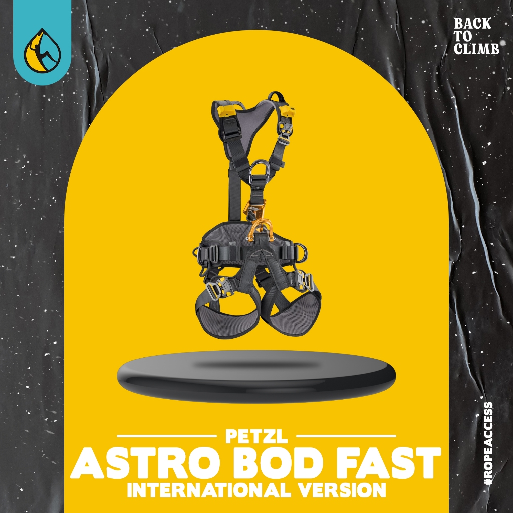 Jual Petzl ASTRO BOD FAST International Version Safety Fullbody Harness ...