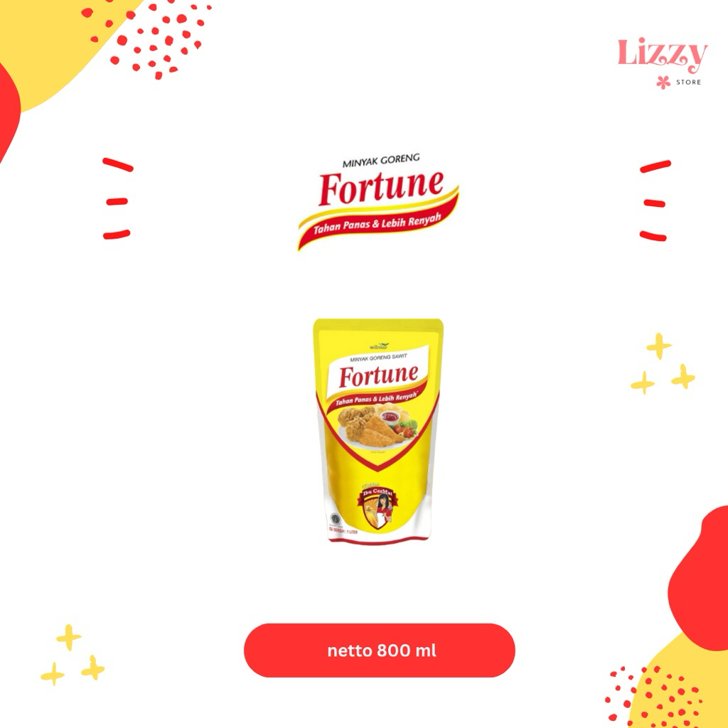 Jual fortune Minyak Goreng Sawit Cooking Kemasan 800ml | 500ml | Shopee ...
