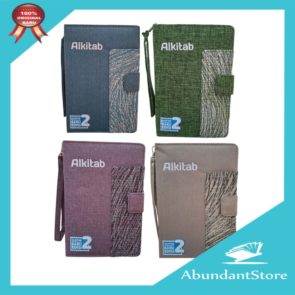 Jual Alkitab Ukuran Besar Sampul Agenda Tali Resleting - TB2 064 ...