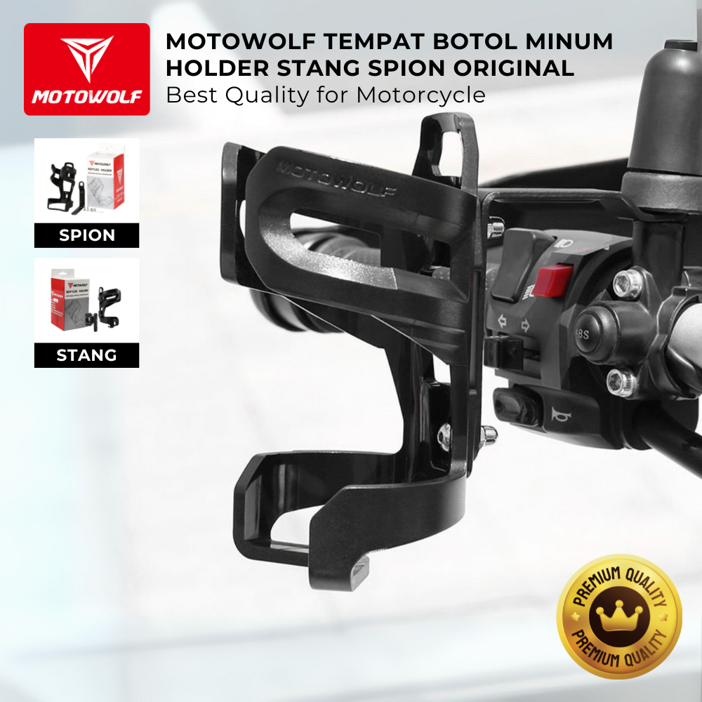 Jual Motowolf Tempat Botol Minum Motor Holder Botol Best Seller ...