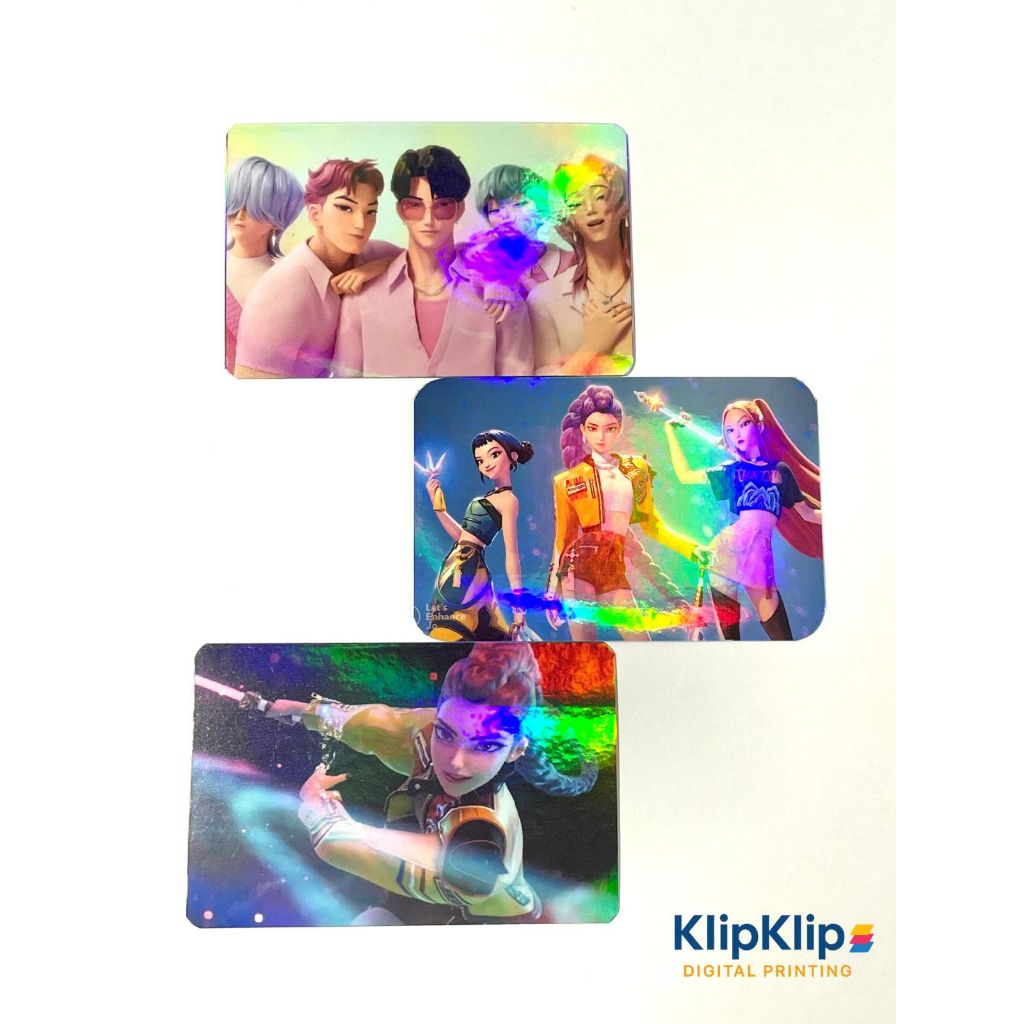 Jual Photocard K-Pop Demon Hunter Huntrix & Saja Boys 1 Set Isi 9 Pcs | Fanmade Idol Card ...