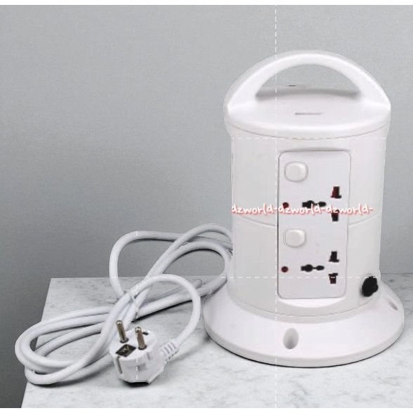 Jual Krisbow Tower Extension 5Socket 2Meter Bisa Berputar 180derajat ...