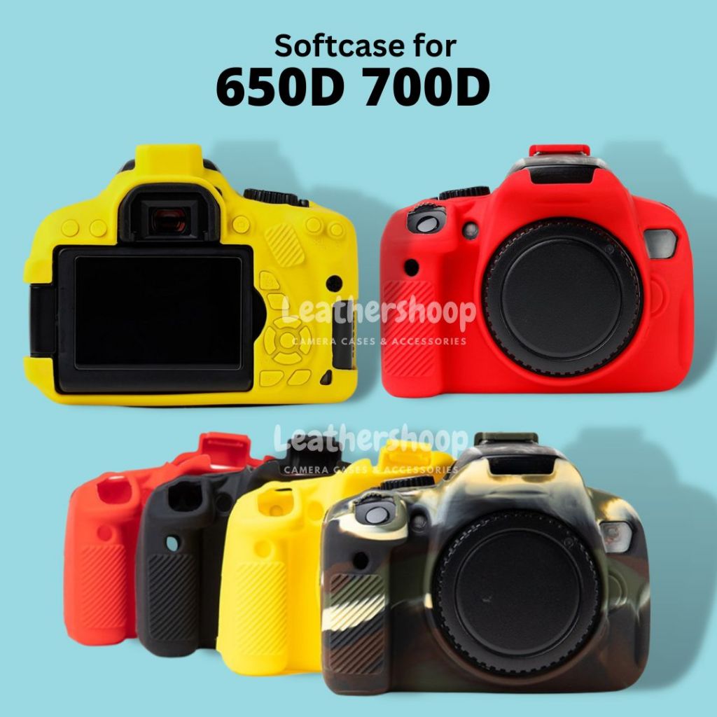 Jual Softcase for Canon Eos 650D 700D Case Rubber Cover | Shopee Indonesia