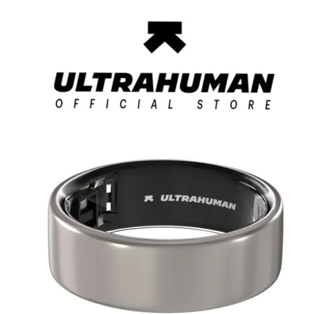 Jual Ultrahuman Ring AIR (Raw Titanium) Smart Rin | Shopee Indonesia