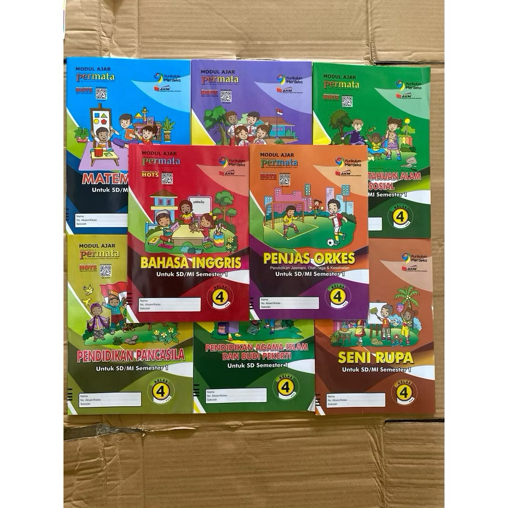 Jual BUKU LKS PERMATA KELAS 4 SD/MI SEMESTER 1 KURIKULUM MERDEKA TAHUN ...