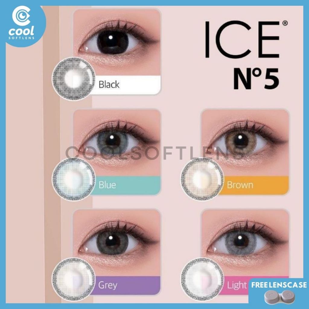 Jual Softlens X2 ICE N5 14,5 MM Normal & Minus (-0,50 S/D -10,00) By X2 ...