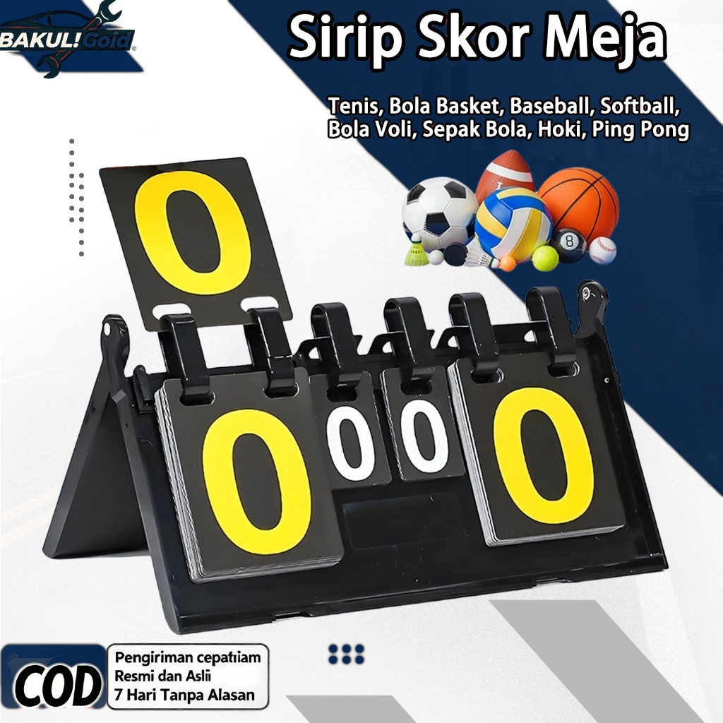 Jual Papan Skor Score 38CM Board Semua Jenis Kartu Skor Pertandingan ...