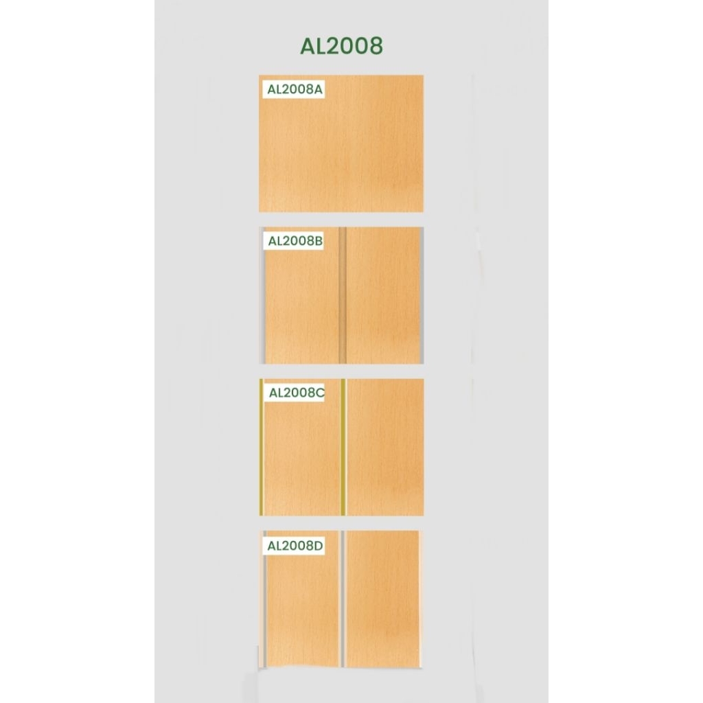 Jual uPVC CEILING PANEL MEREK ALDERON PLAFOND TYPE HOT STAMPING AL2008 ...