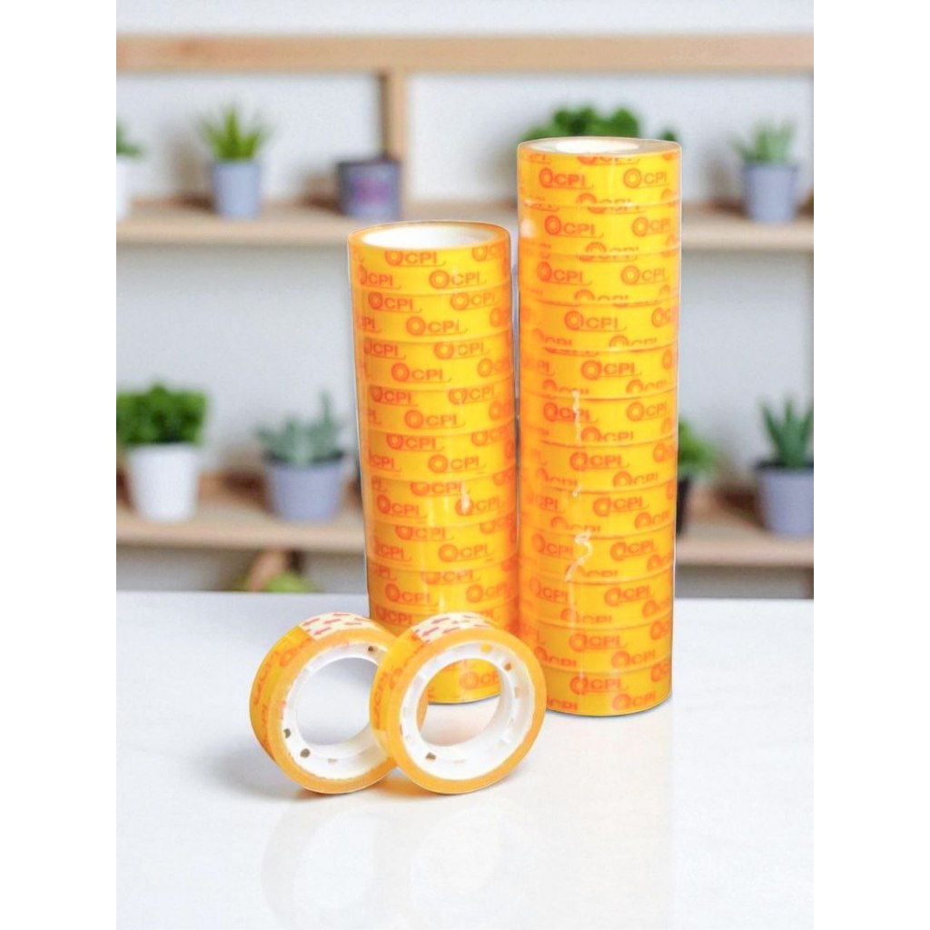 Jual Isolasi Kecil Bening (12pcs) - Isolasi Kado 1 Slop isi 12 | Shopee ...