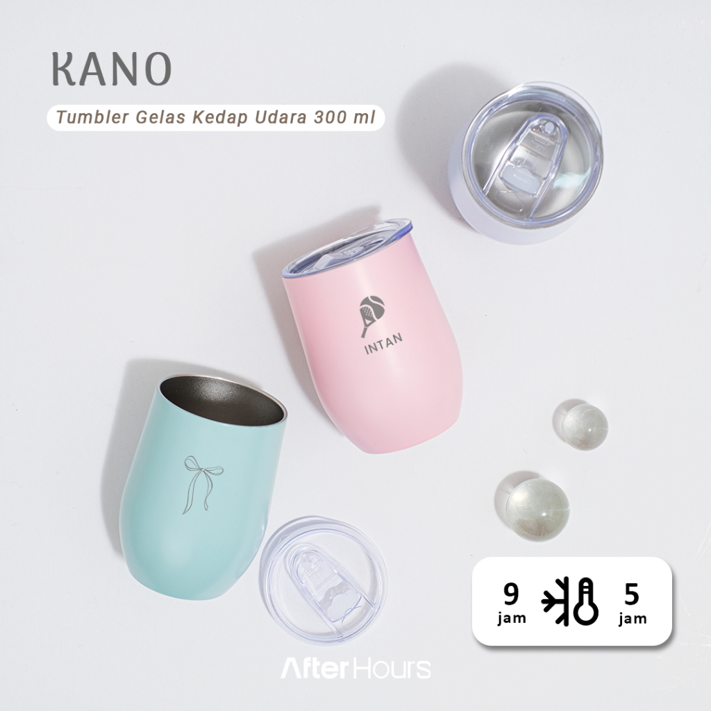 Jual AFTER HOURS [GRAFIR CUSTOM] Kano - Tumbler Gelas Stainless 304 Kedap Antibocor 300ml Tahan ...
