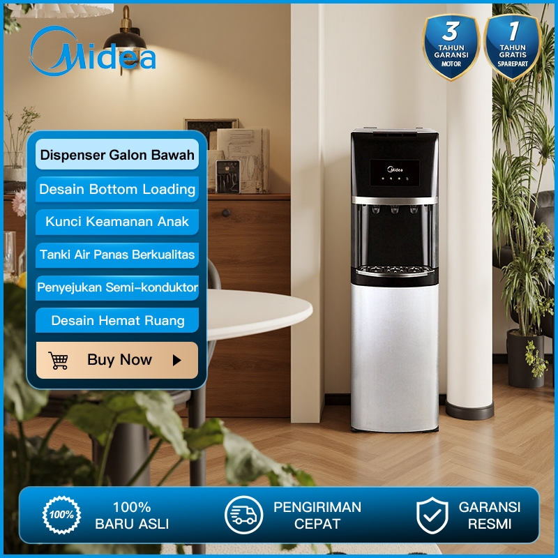 Jual Midea Dispenser Galon Bawah YD1135AS | Shopee Indonesia