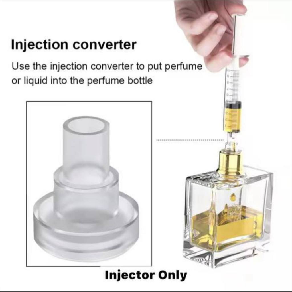 Jual MUB Adaptor Injektor untuk isi ulang parfum ke botol press / ori ...