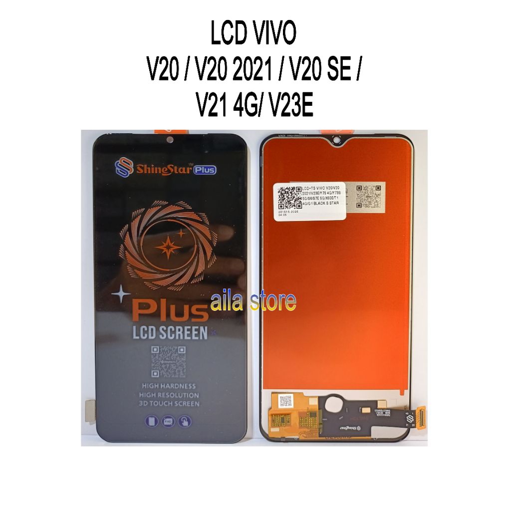 Jual LCD VIVO V20/V20 2021/V20SE/V23E 0RIGINAL SHINESTAR PLUS FULL SET ...