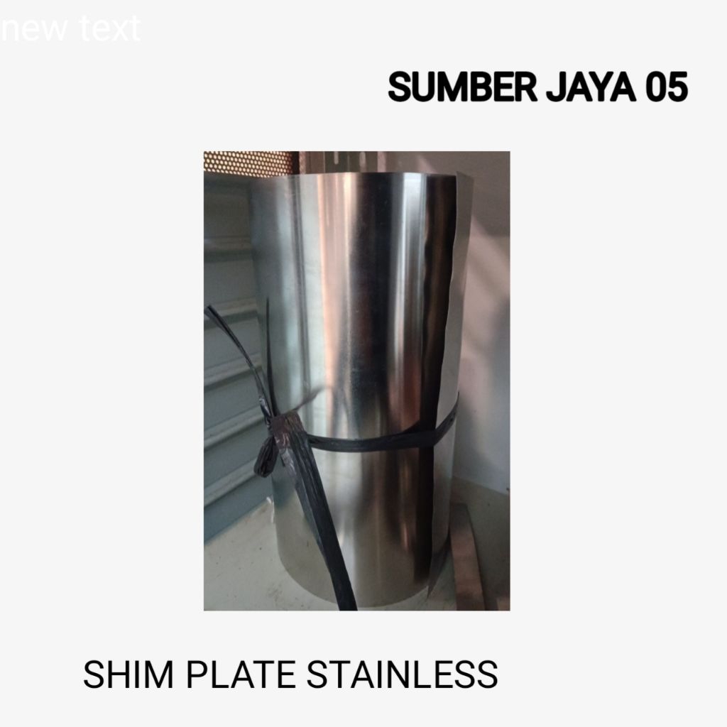 Jual Shim plate stainless 304 0.1mm x 300mm x 500mm | Shopee Indonesia