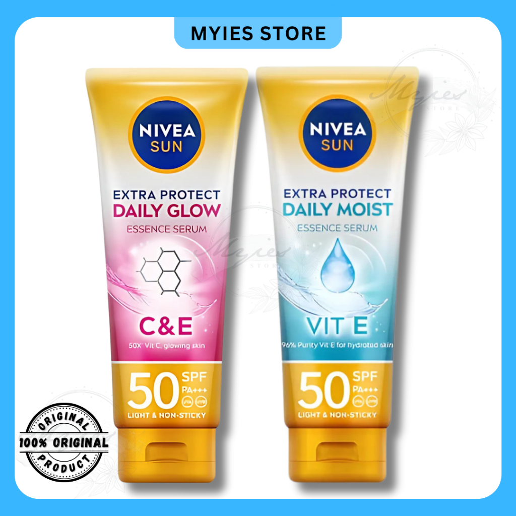 Jual NIVEA SUN EXTRA PROTECT DAILY MOIST & GLOW ESSENCE SERUM SPF 50 PA ...