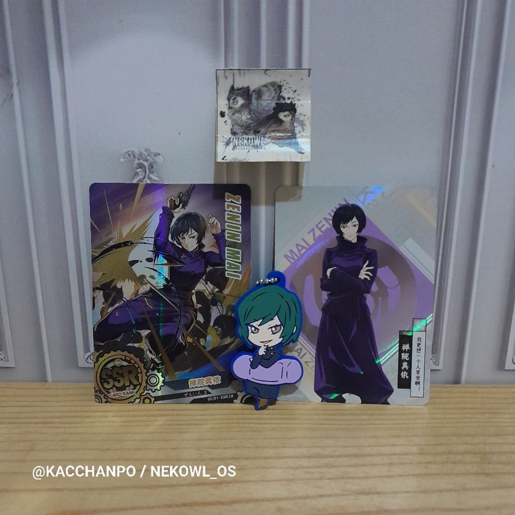 Jual AAB Mai Zenin Official Merchandise Jujutsu Kaisen Anime JJK Merch ...