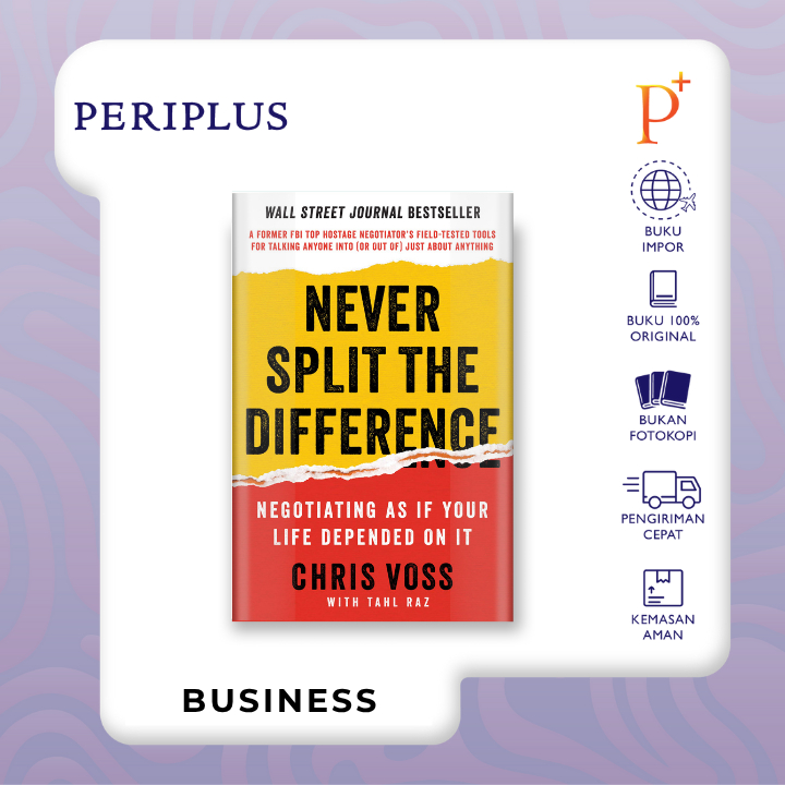 Jual Never Split the Difference: Negotiating As If Your Life Depended ...