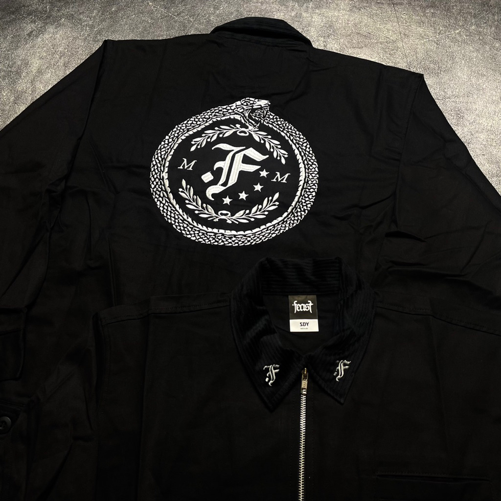 Jual WORK JACKET FEAST - OUROBOROS Official Merchandise | Shopee Indonesia