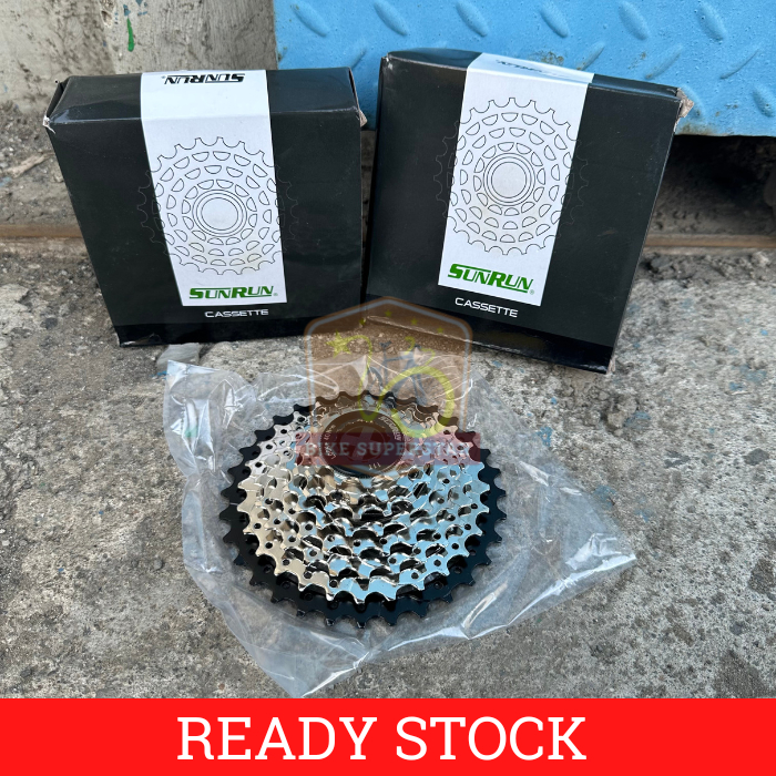 Jual Sprocket Sepeda Cassette 8 Speed 11-32T SunRun Lipat MTB Road Bike ...