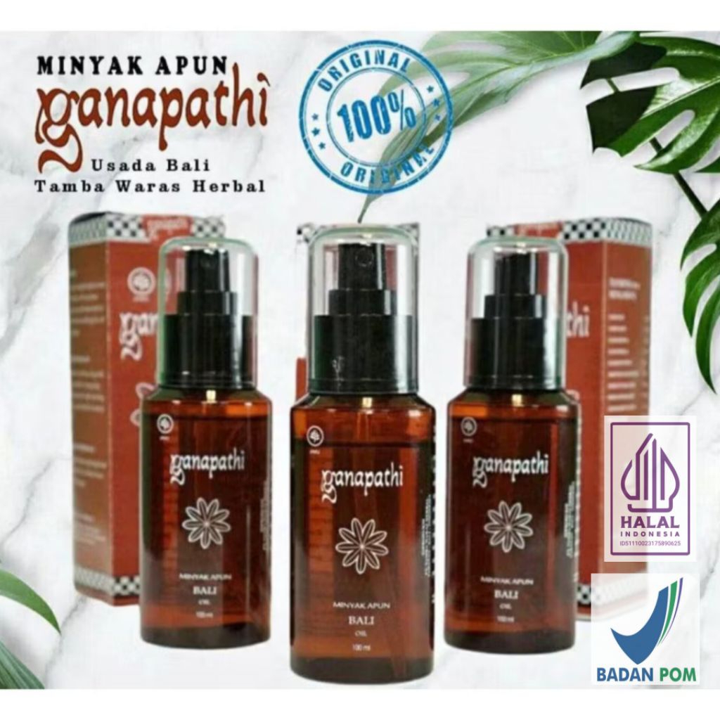 Jual Minyak Apun Ganapathi , minyak balur bali 100 % asli | Shopee ...