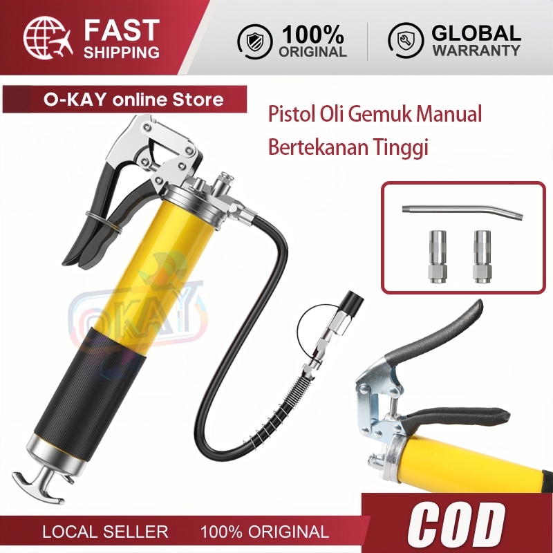 Jual Air Grease Gun 500CC, Pompa Oli Gemuk, Tenaga Angin, Kompresor ...