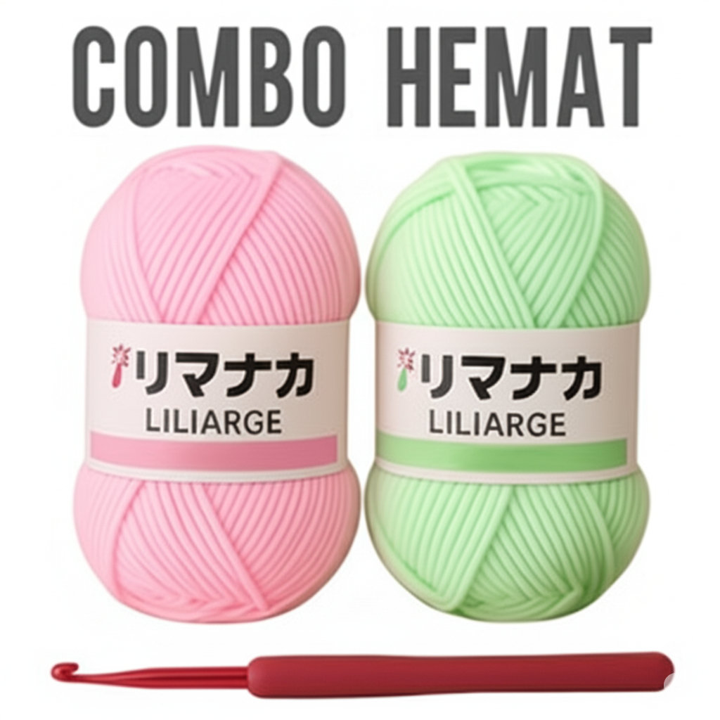 Jual STUDIO RAJUT - PAKET COMBO HEMAT 3IN1 BENANG RAJUT STARTER KIT ...