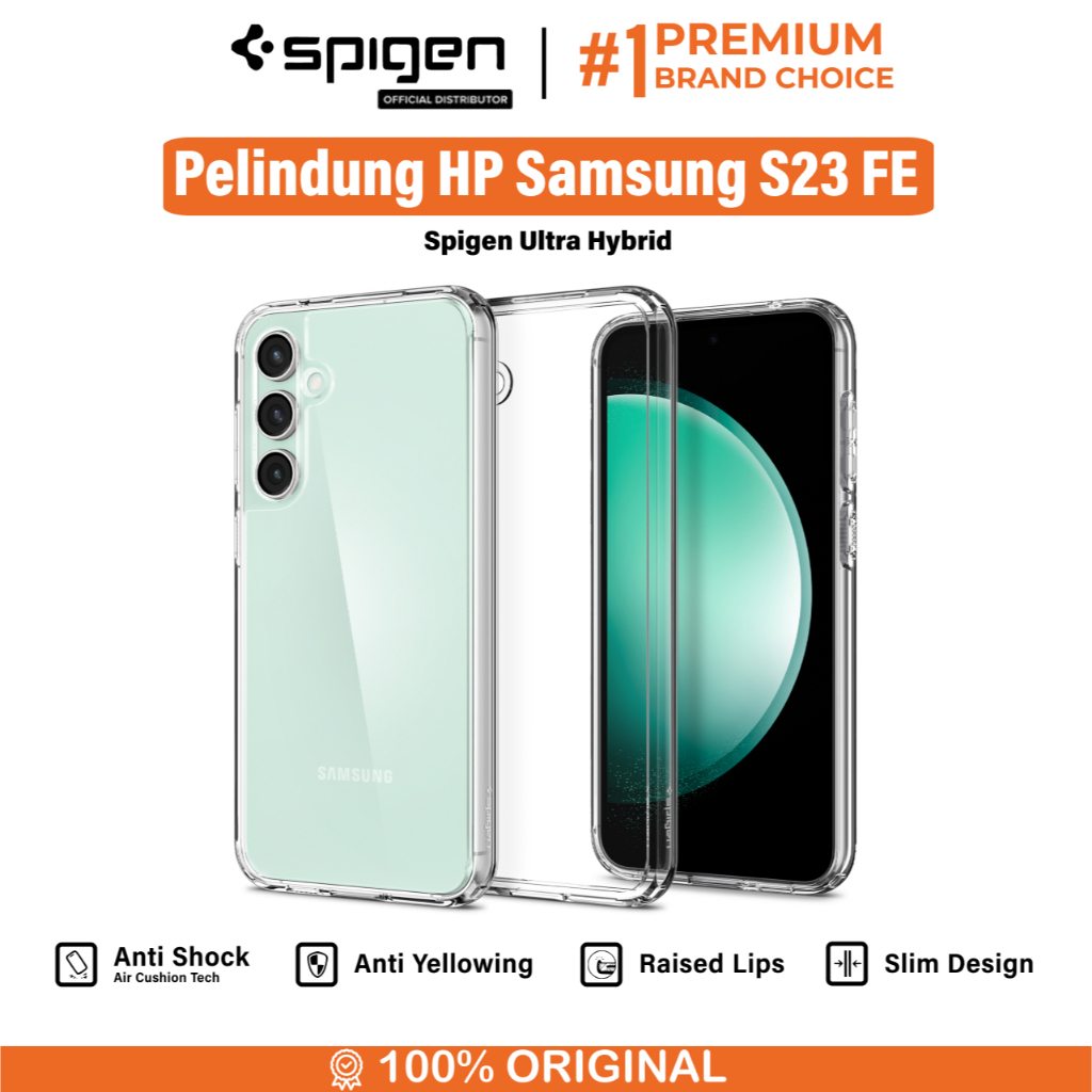 Jual Case Samsung Galaxy S23 FE Spigen Ultra Hybrid Magnetic Clear ...