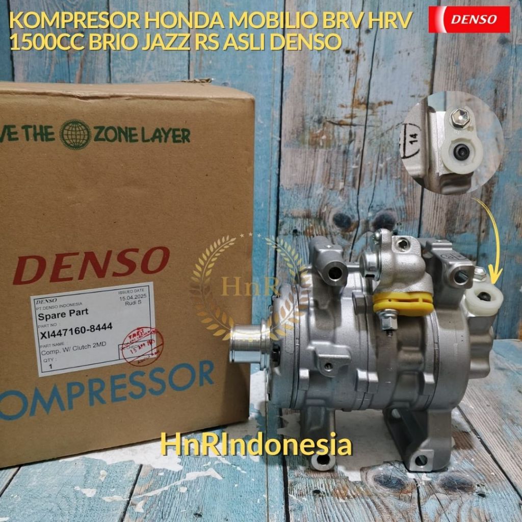 Jual KOMPRESOR AC Mobil Honda Mobilio Brio HRV 1500cc Jazz RS BRV ...
