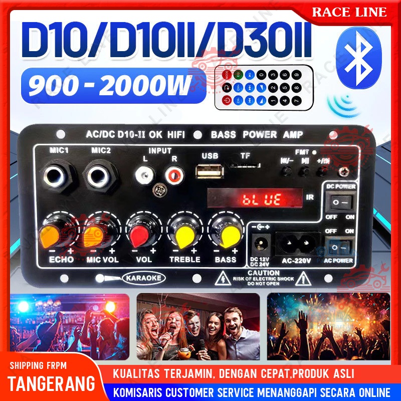 Jual [Kirim Sekarang] D10 II 900W Amplifier Board Tampilan Digital ...