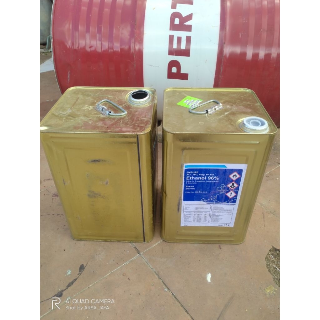 Jual Kaleng blek, blek besi, kotak kaleng kotak 18 liter | Shopee Indonesia