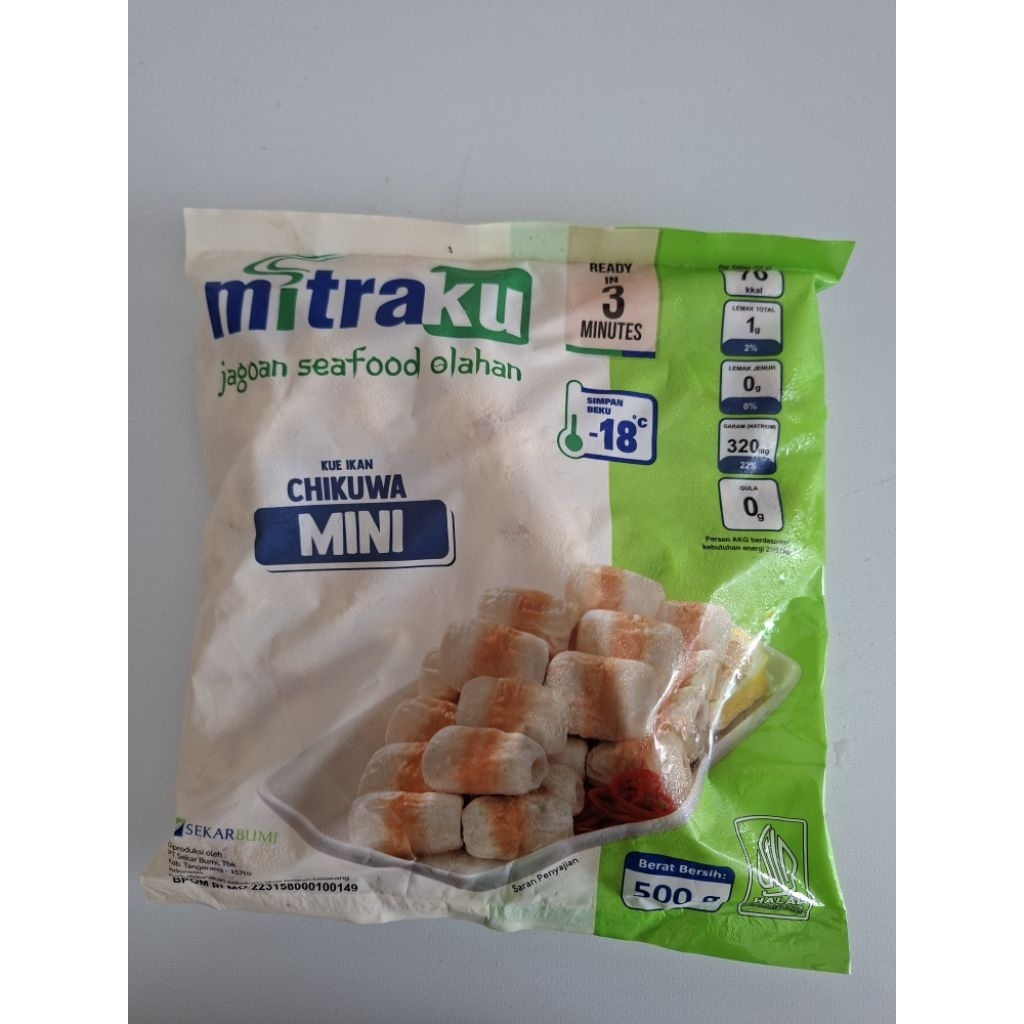 Jual Chikuwa mini Mitraku 500 Gr | Shopee Indonesia