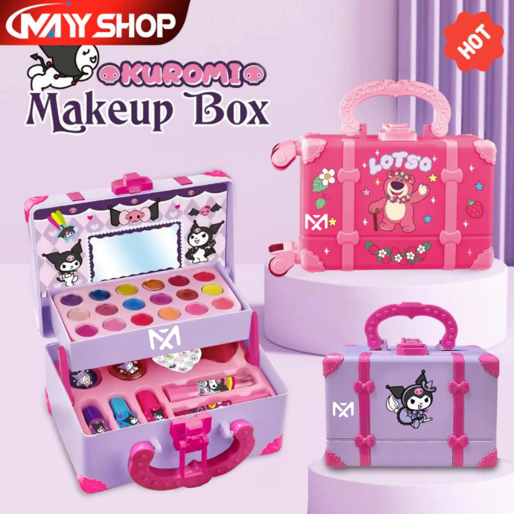 Jual Mayy official id 32Pcs Mainan Kosmetik Kecantikan Anak Kasus ...