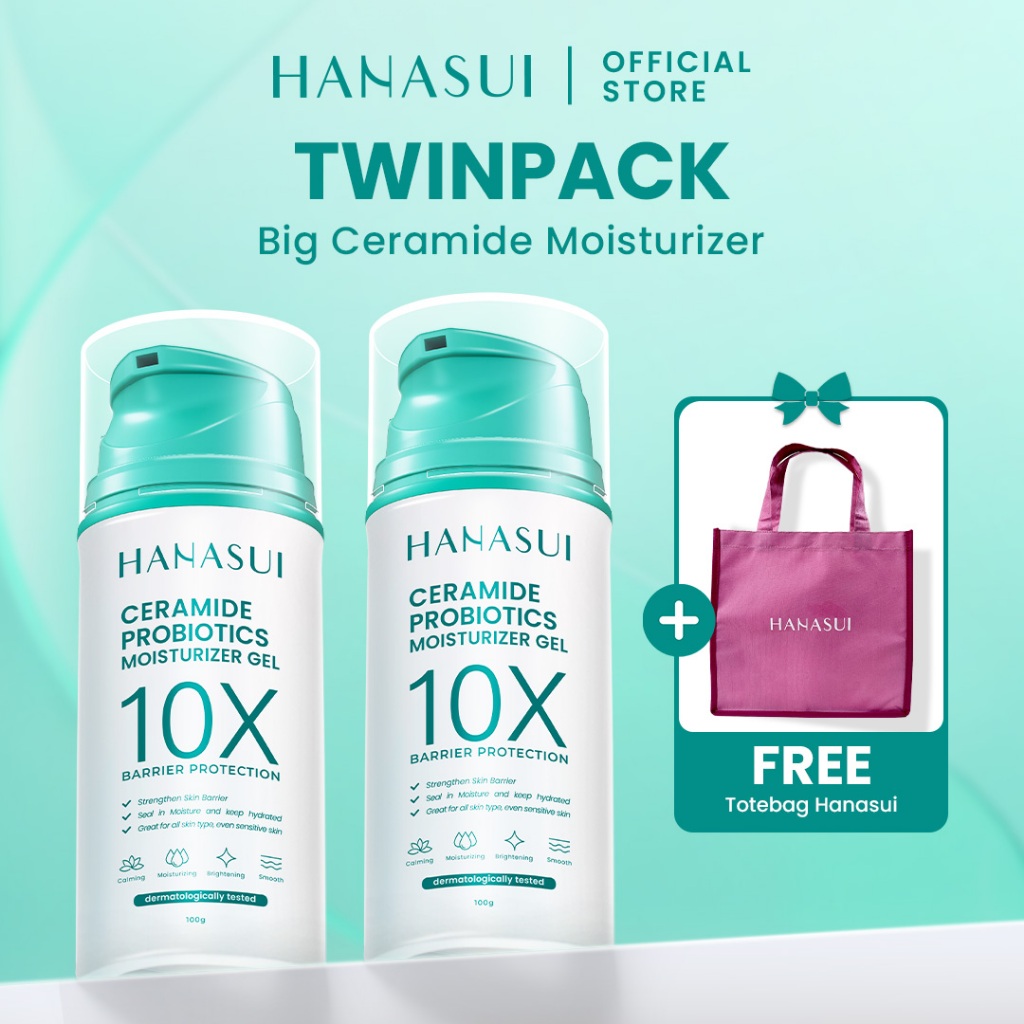 Jual 【BIG SIZE】Hanasui Ceramide Probiotics Moisturizer Gel 100ml ...