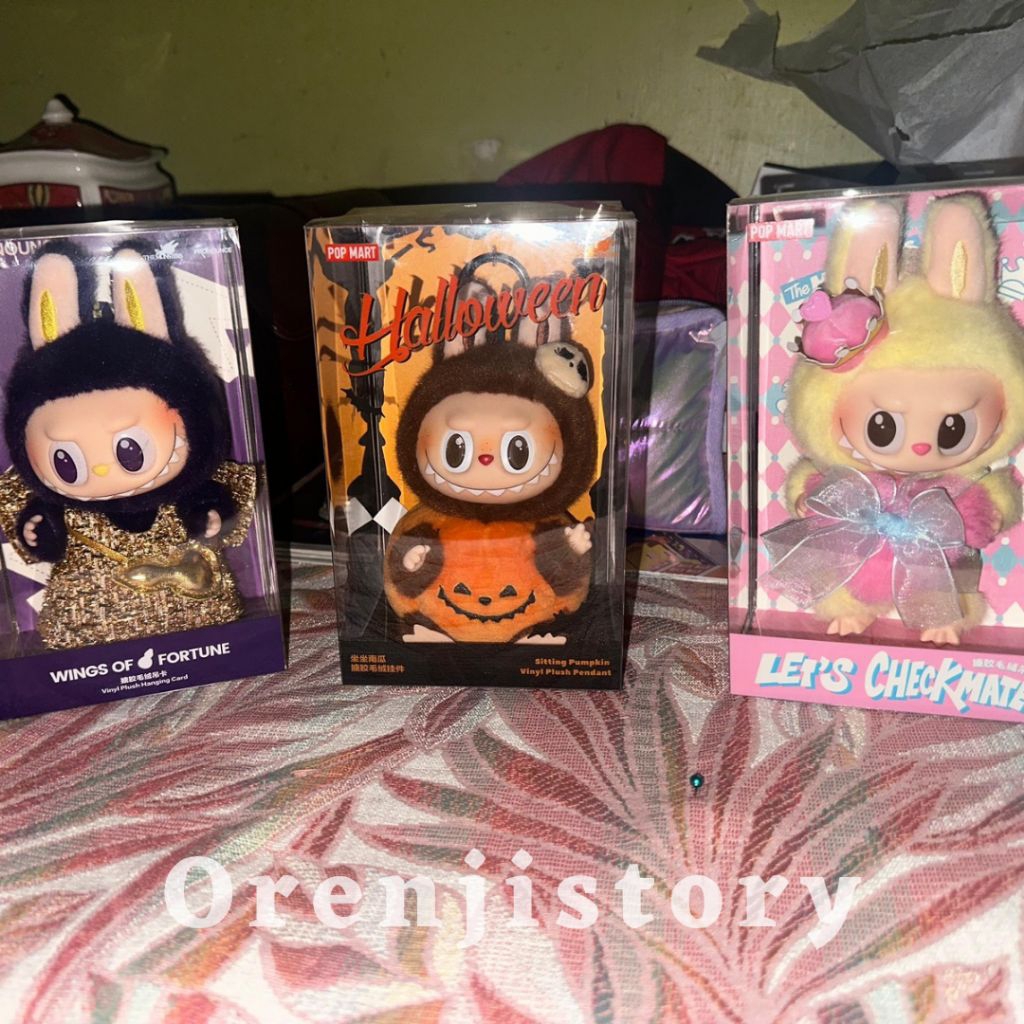 Jual Ready Labubu SPECIAL EDITION labubu Halloween, wings of fortune ...
