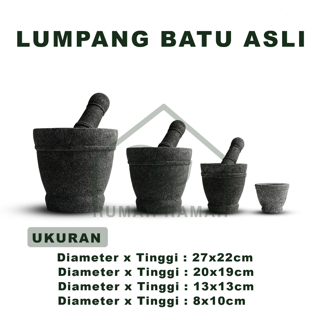 Jual LUMPANG BATU BERKUALITAS ASLI MUNTILAN | Shopee Indonesia