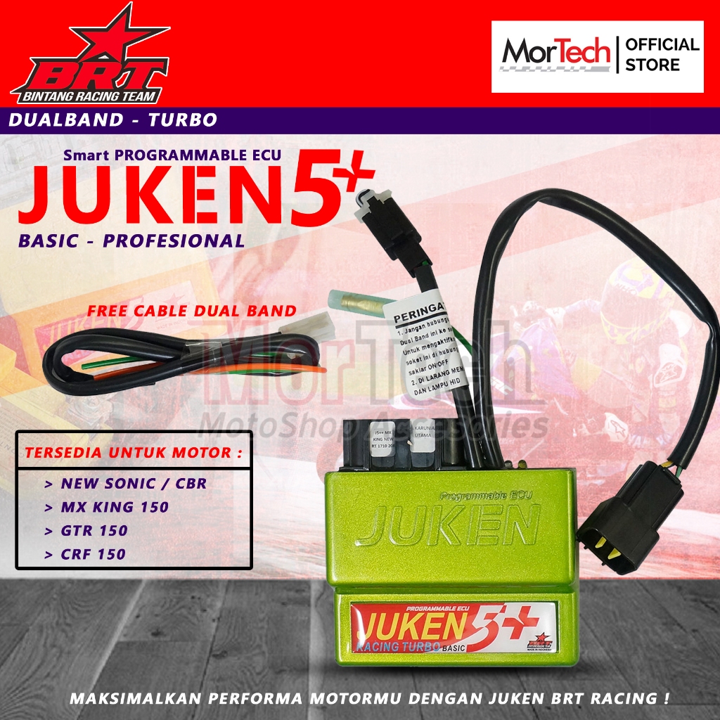 Jual ECU BRT Juken 5++ Dual Band BRT Racing Motor Sonic 150 New CB150R ...