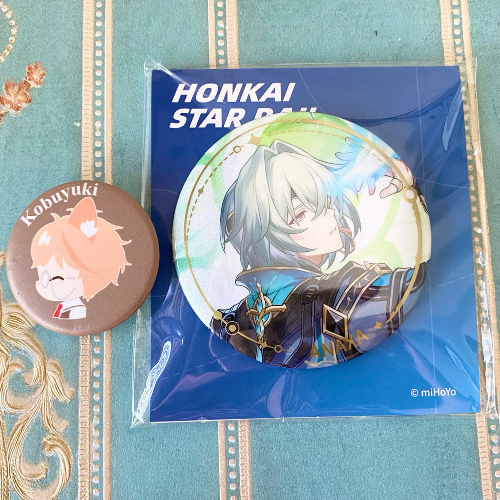 Jual Official 75mm Badge pin Chrysos Heirs Anaxa Mydei Star rail hsr ...