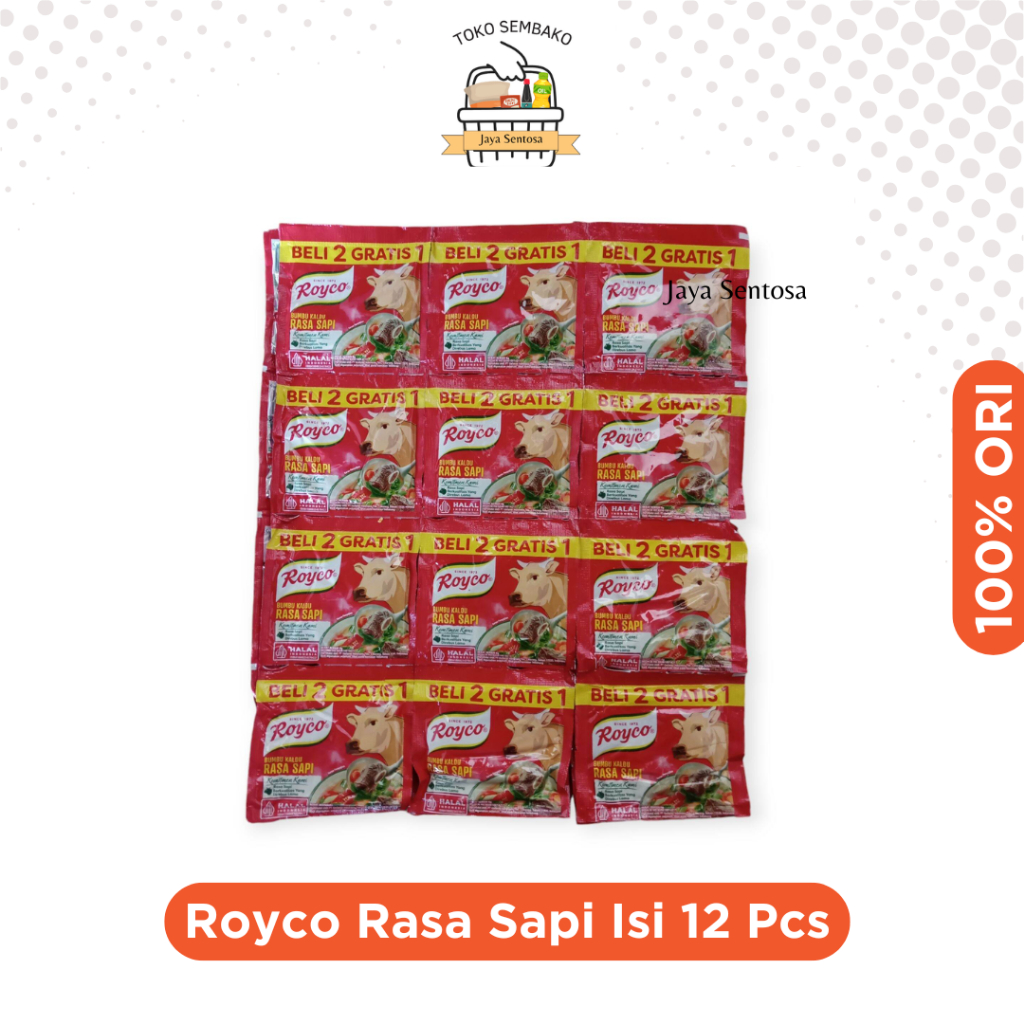 Jual Royco Sapi Kemasan 8 Gram Isi 12 Pcs | Shopee Indonesia