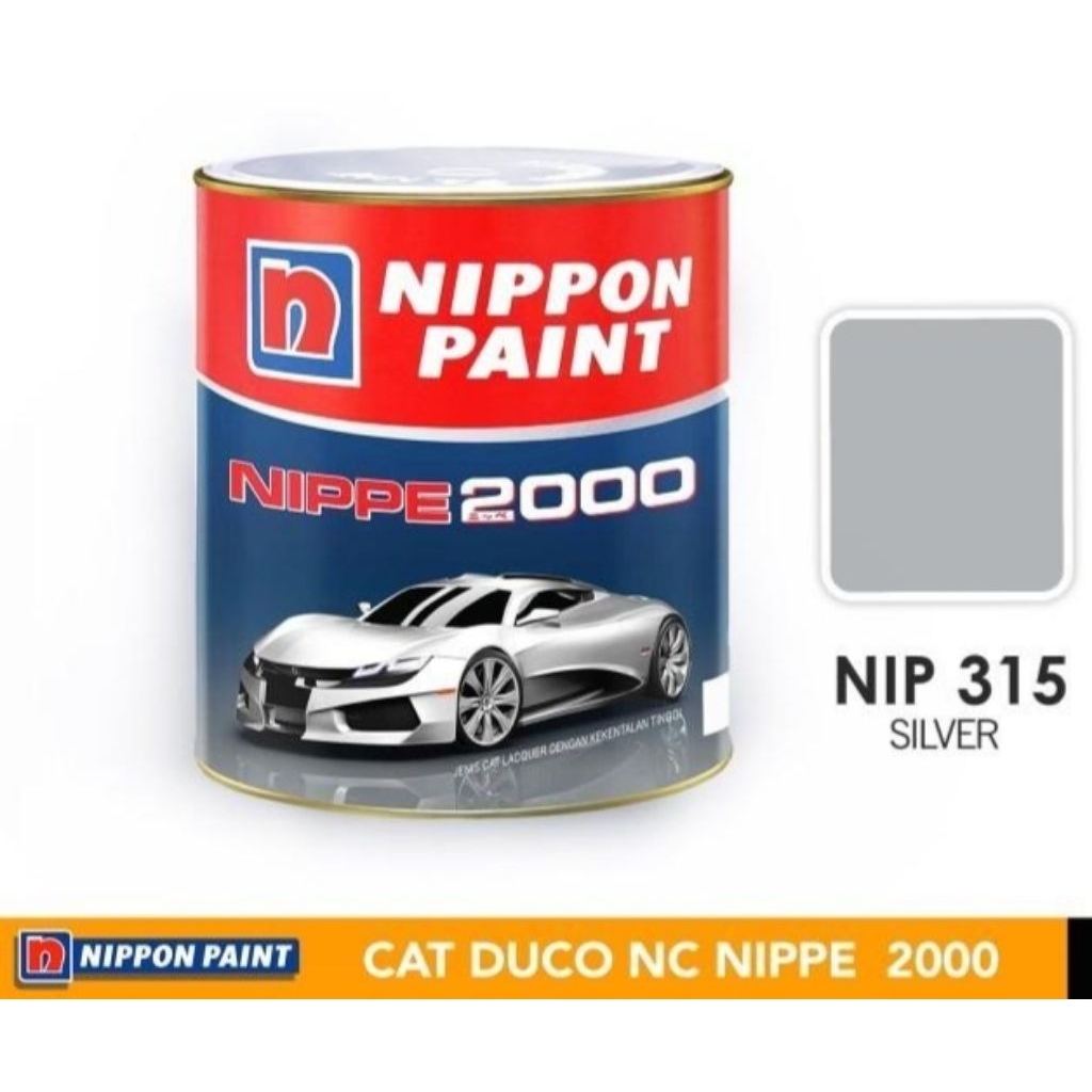 Jual Nippon Paint - Cat Kayu dan Besi, kode 315 SILVER 1 liter | Shopee ...
