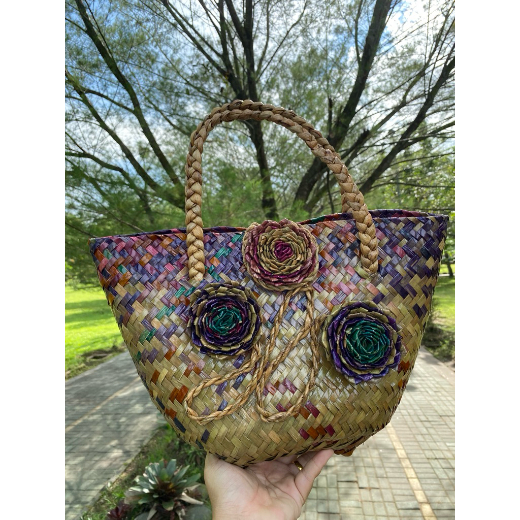 Jual TAS PURUN ANYAMAN KHAS KALIMANTAN SELATAN 0012 | Shopee Indonesia
