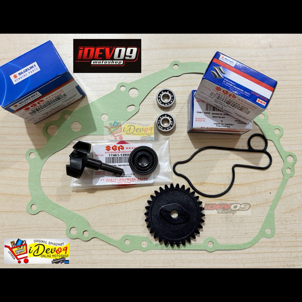 Jual Seal Sil Waterpump Satu Set Waterpam Satria Fu Fi GSX R S 150 Raider Fi Original SGP ...