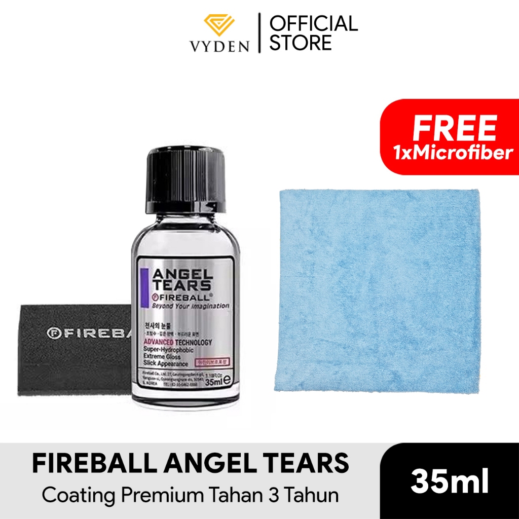 Jual FIREBALL ANGEL TEARS 35ML Coating Premium Tahan 3 Tahun Efek Daun ...