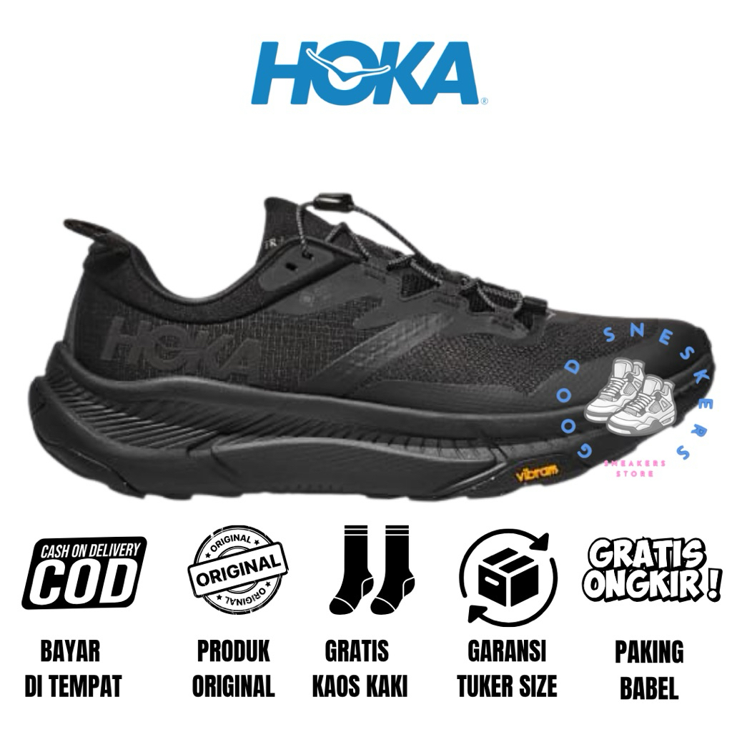 Jual Sepatu Hiking Trailrun Hoka Original Hoka Transport Wateproof ...