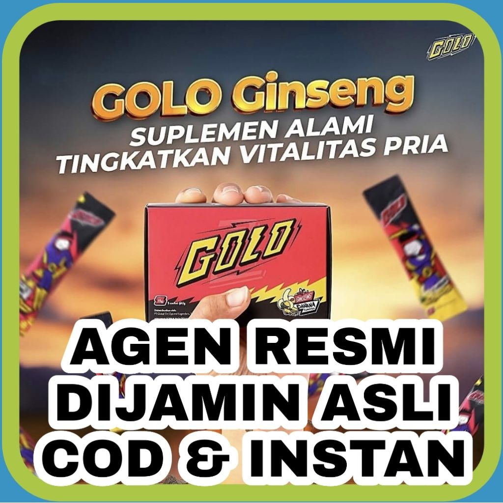 Jual Golo Ginseng 1 Sachet - SUPLEMEN PRIA DEWASA | Shopee Indonesia