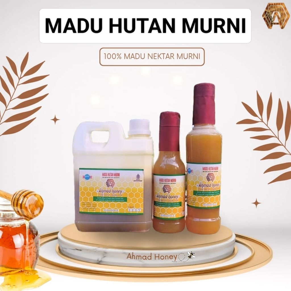 Jual 1kg madu hutan asli 100% tanpa campuran apapun madu hutan asli ...