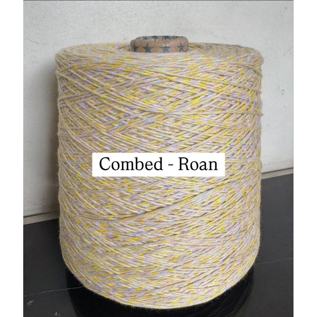 Jual Benang Katun Solid Polos Combed - Cotton Combed Yarn - Wearable ...